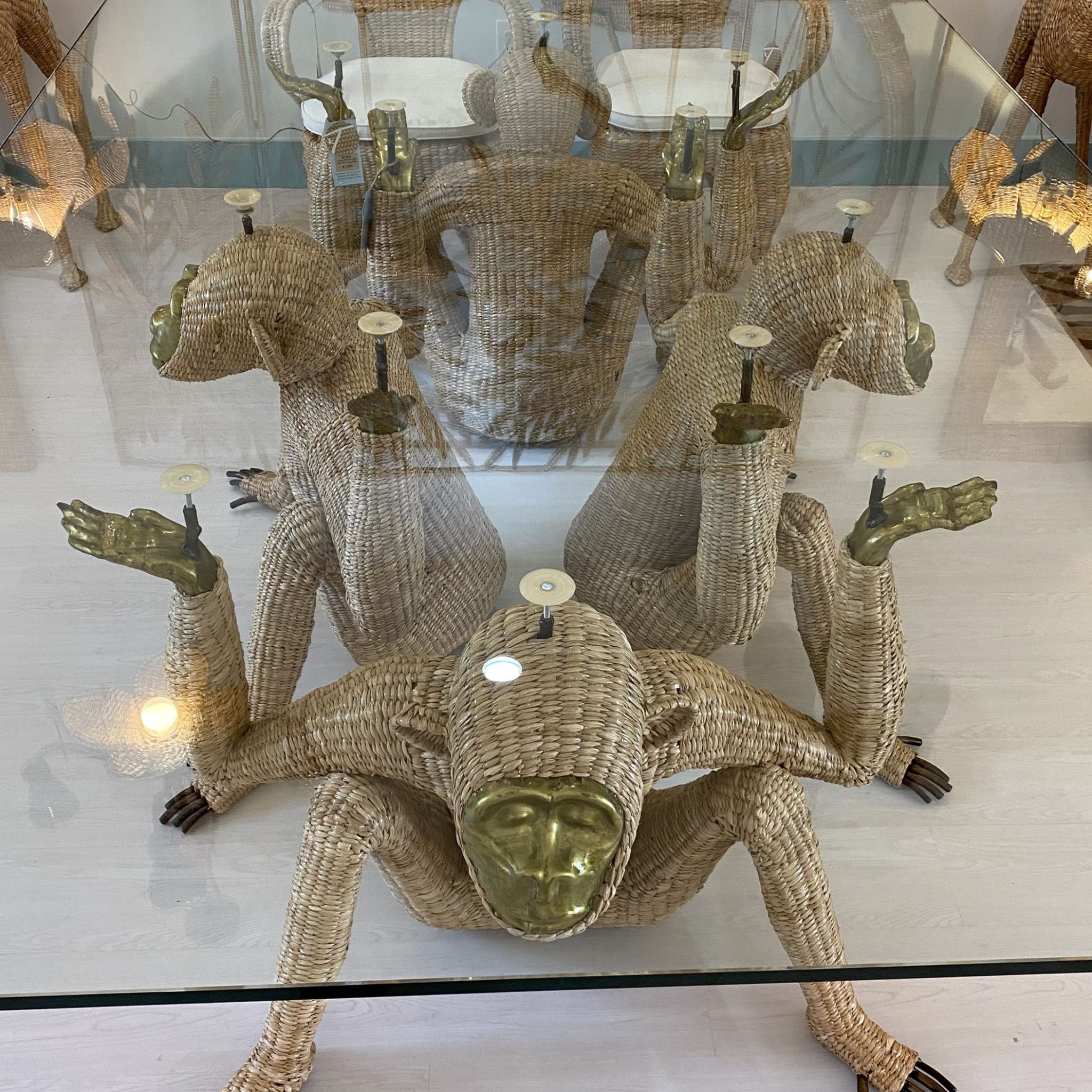 4 Monkeys Dining Table By Mario Lopez Torres | Circa Who