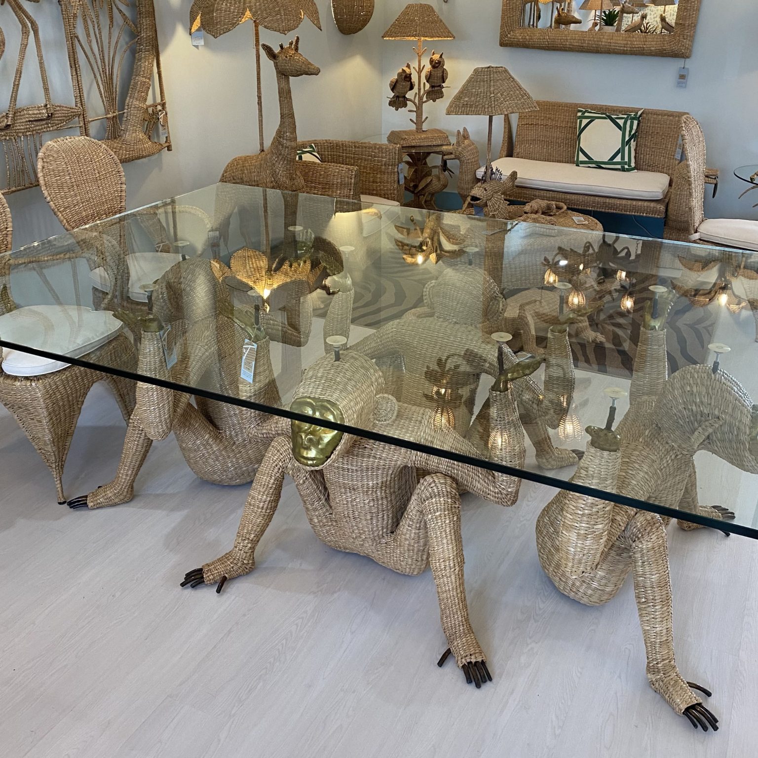4 Monkeys Dining Table By Mario Lopez Torres | Circa Who