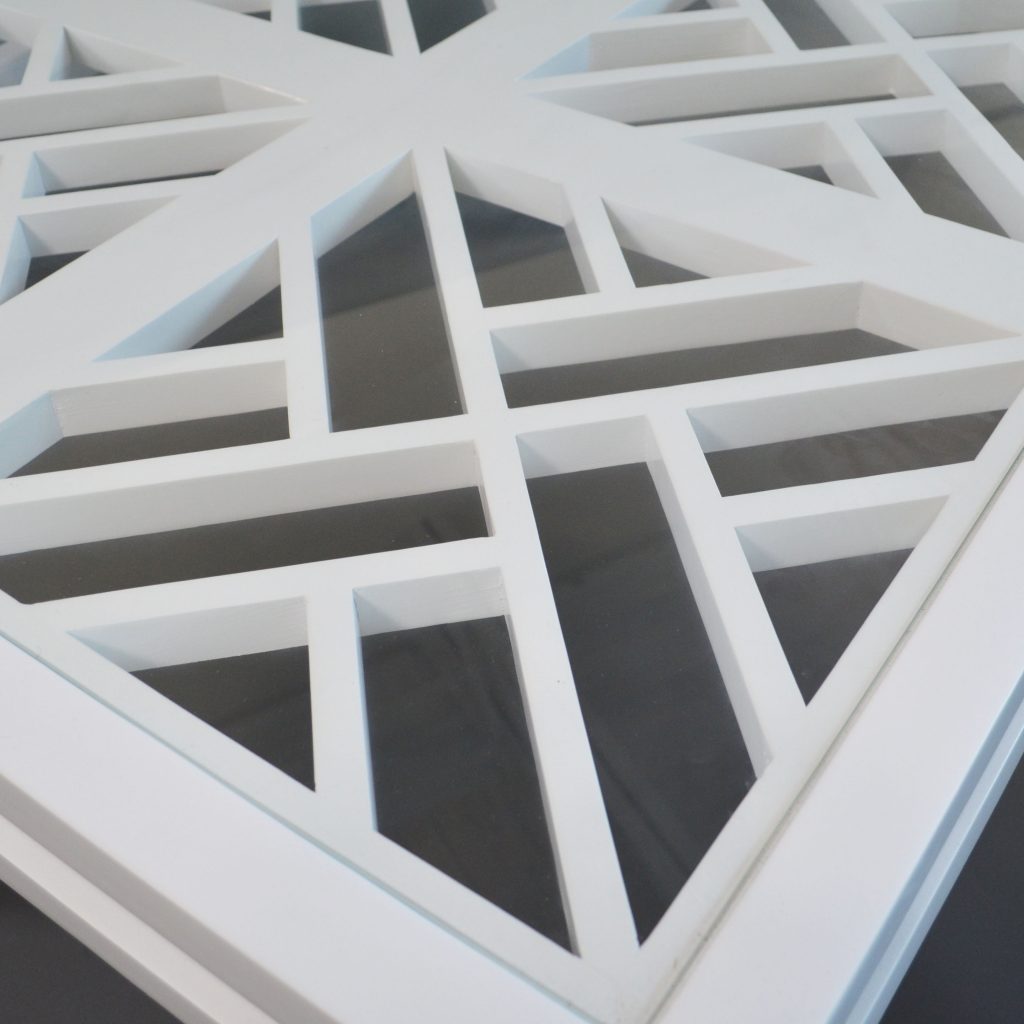 Hollywood Regency Style Fretwork Table | Circa Who