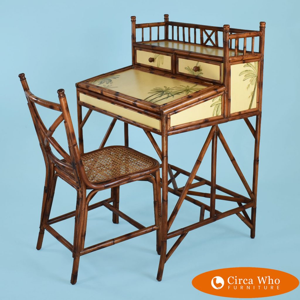 Boho Chic Palm Tree Desk with Chair | Circa Who