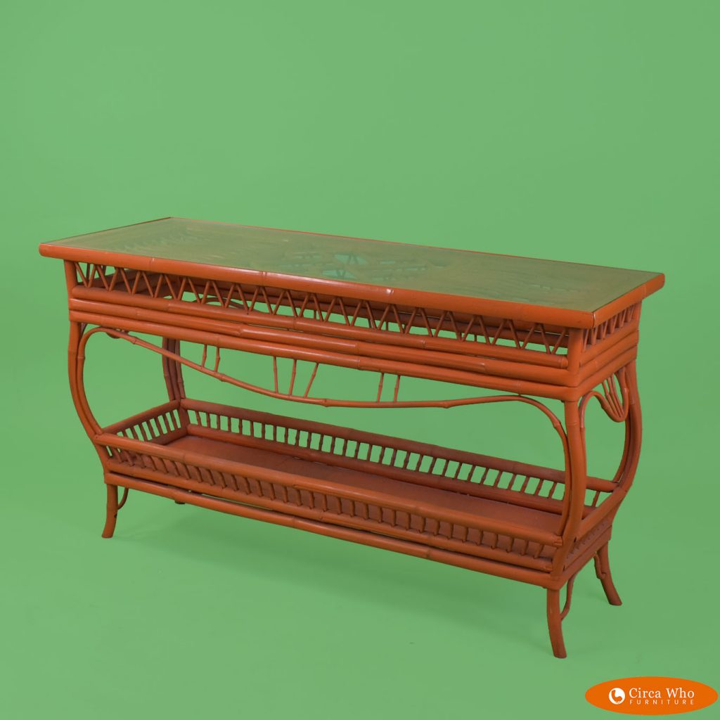 Brighton Style Orange Console | Circa Who