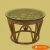 Brown Jordan Rattan Side Table | Circa Who
