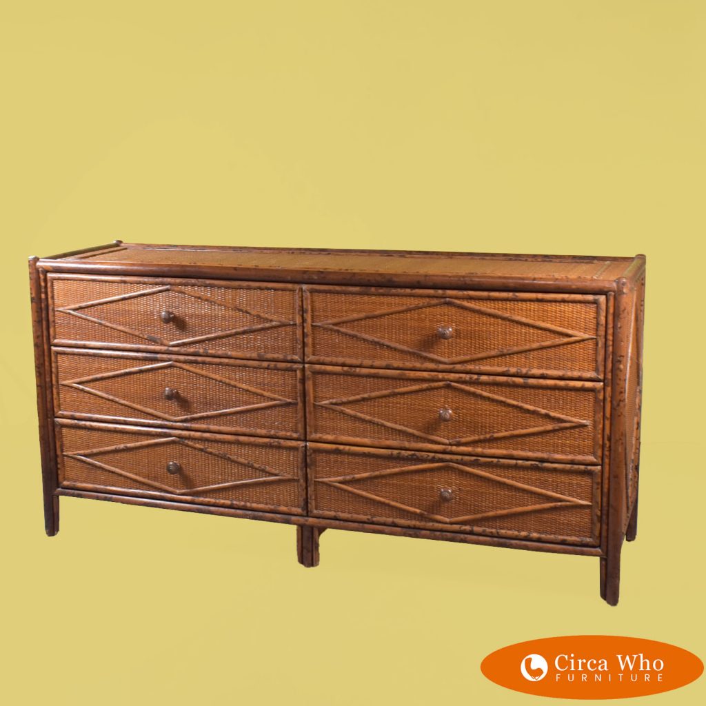 Burnt Bamboo Double Dresser | Circa Who