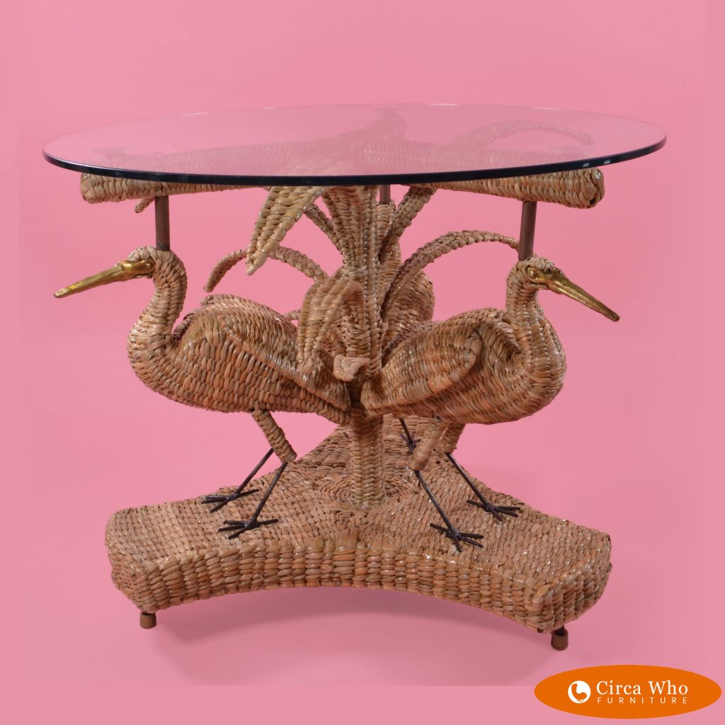 Crane End Table by Mario Lopez Torres | Circa Who