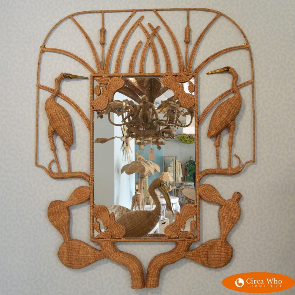 Crane Prickly Pear Mirror Mario Lopez Torres | Circa Who