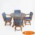 Ficks Reed Dining Set With 4 Swivel Chairs | Circa Who