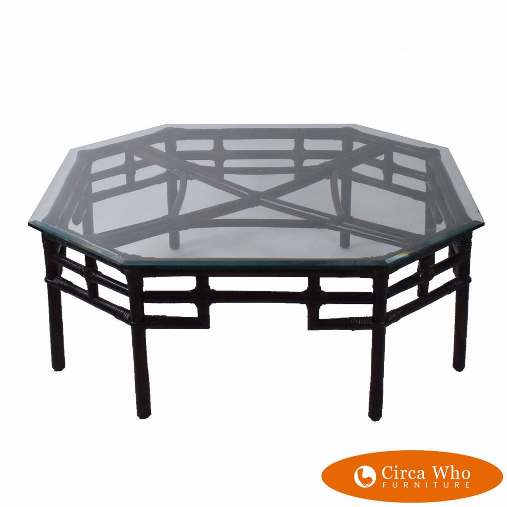 Ficks Reed Hexagonal Coffee Table | Circa Who