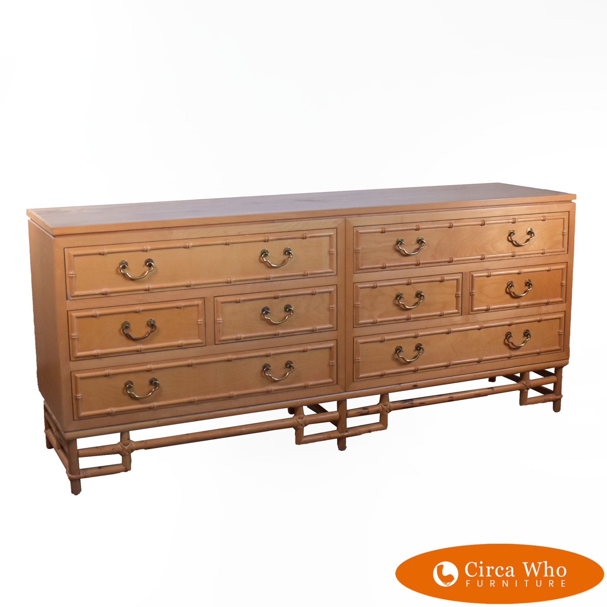 Ficks Reed Rattan Double Dresser | Circa Who
