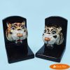 Fitz and Floyd Tiger Bookends | Circa Who