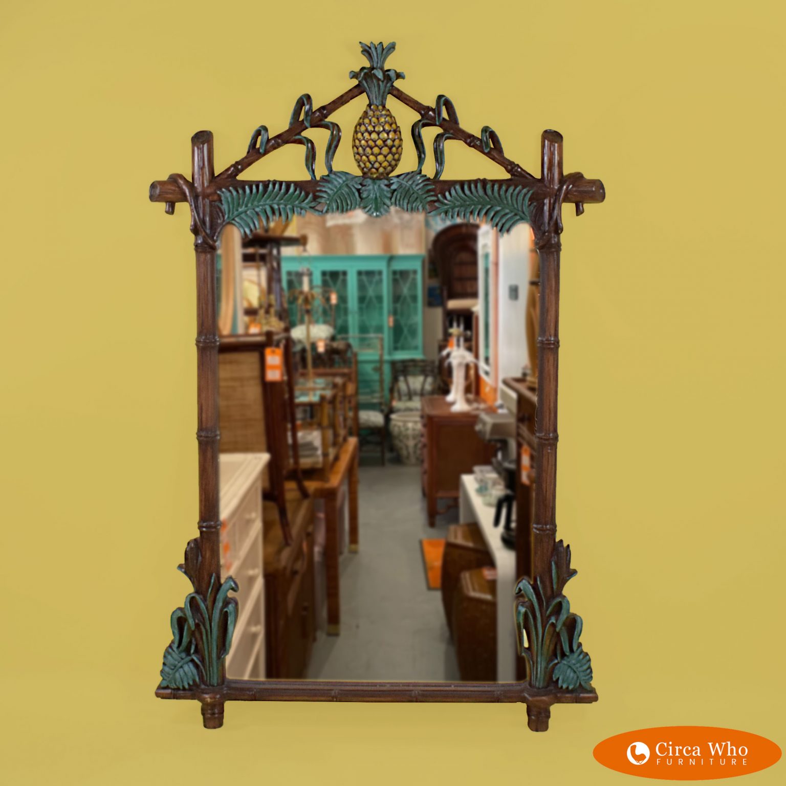 Gampel Stoll Pineapple Mirror | Circa Who