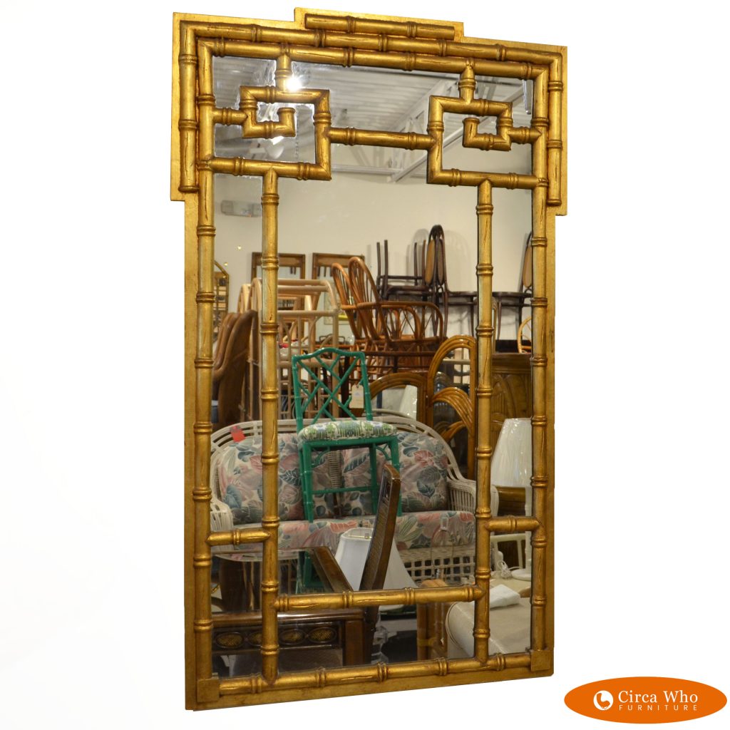 Large Greek Key Mirror | Circa Who