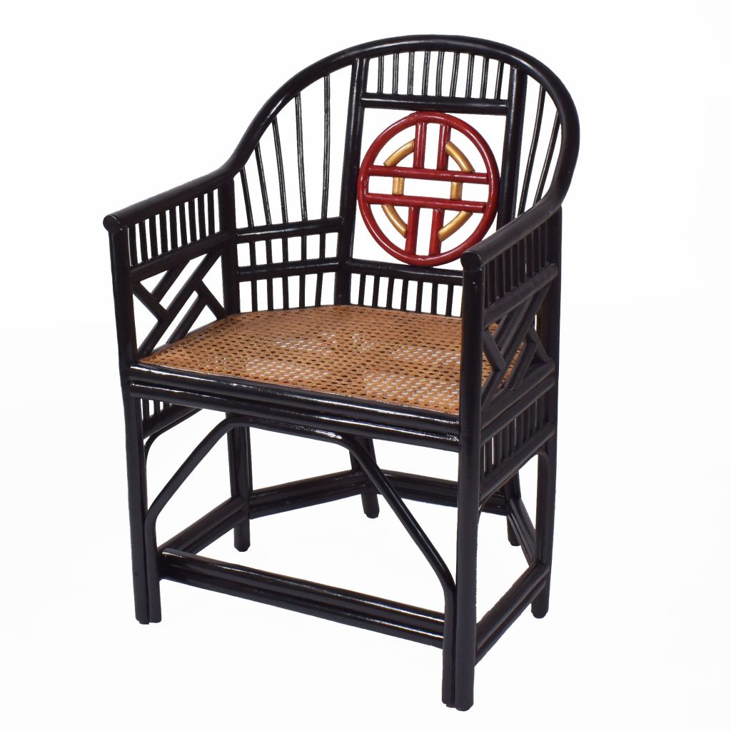 Pair of Black Brighton Style Chairs | Circa Who