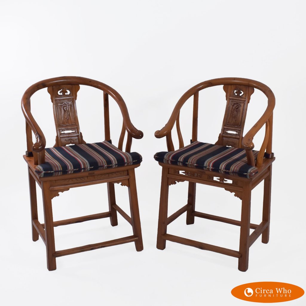 Set of 4 Ming Style Bar Stools | Circa Who