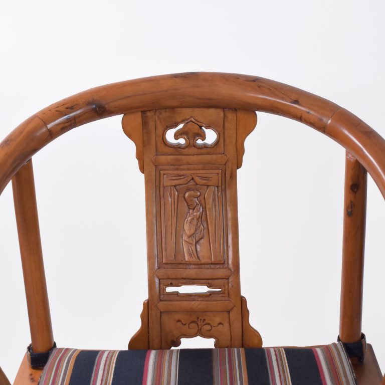 Pair of Ming Style Low Stools | Circa Who