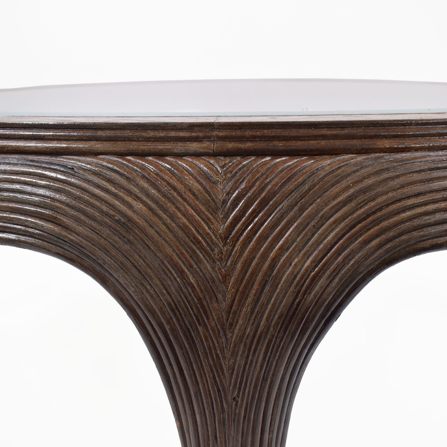 Pencil Reed Round Coffee Table | Circa Who