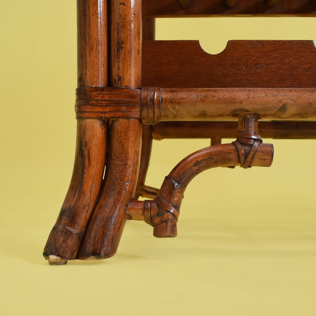 Rattan Bamboo Backers Rack-Bar | Circa Who