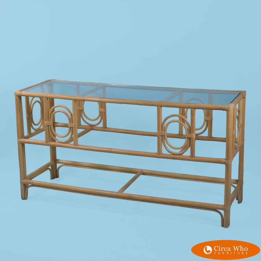 Rattan Console Table | Circa Who