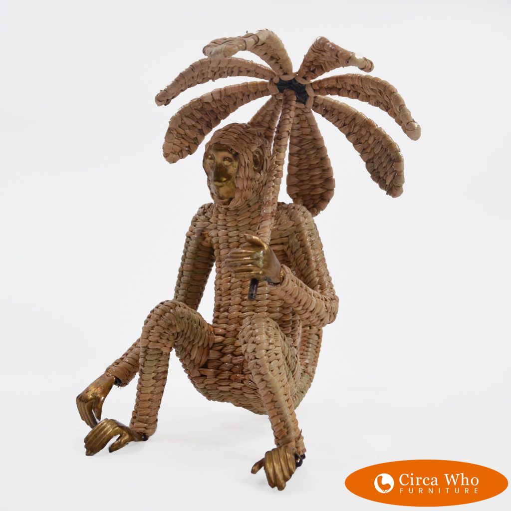 Small Monkey With Leaf by Mario Lopez Torres | Circa Who
