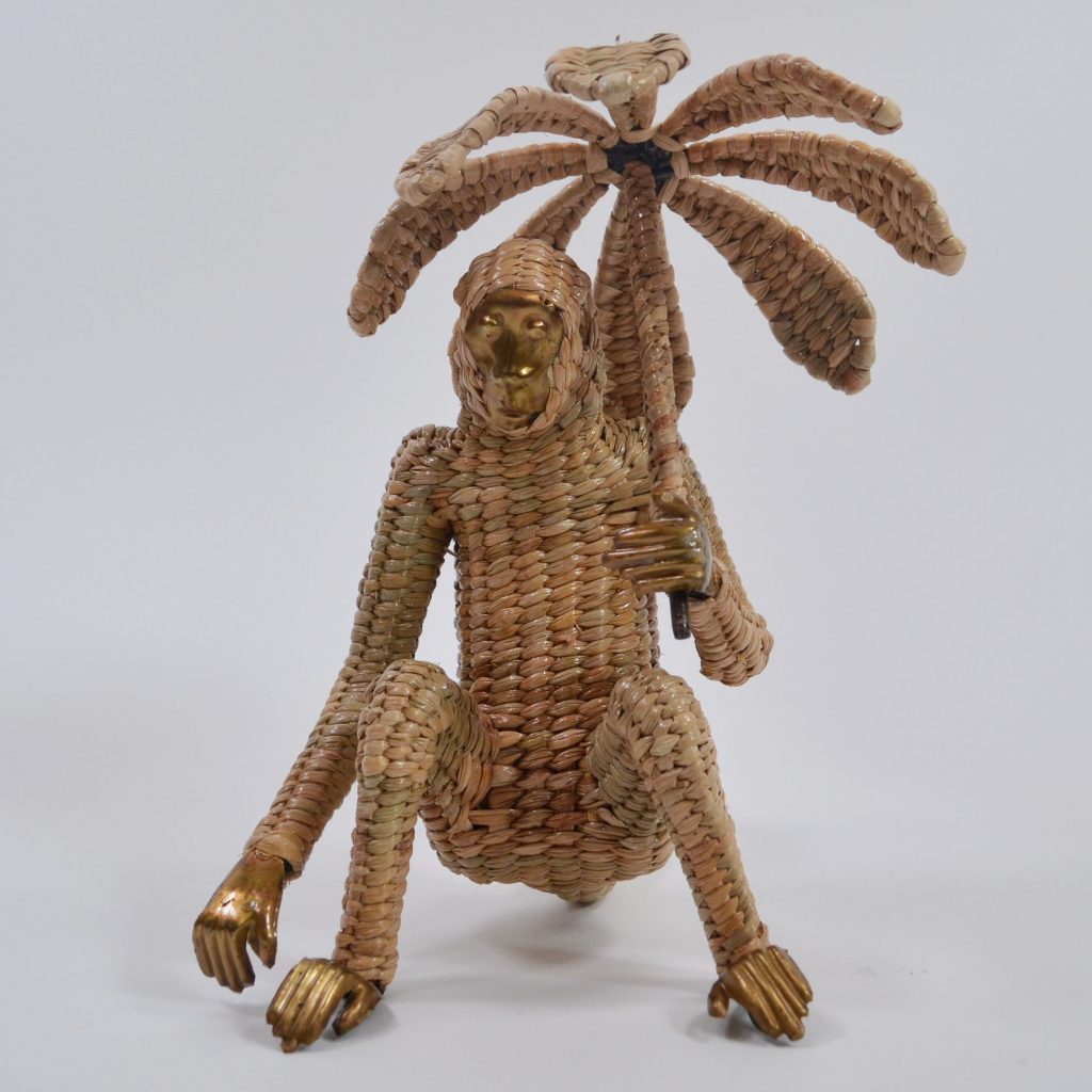 Small Monkey With Leaf by Mario Lopez Torres | Circa Who