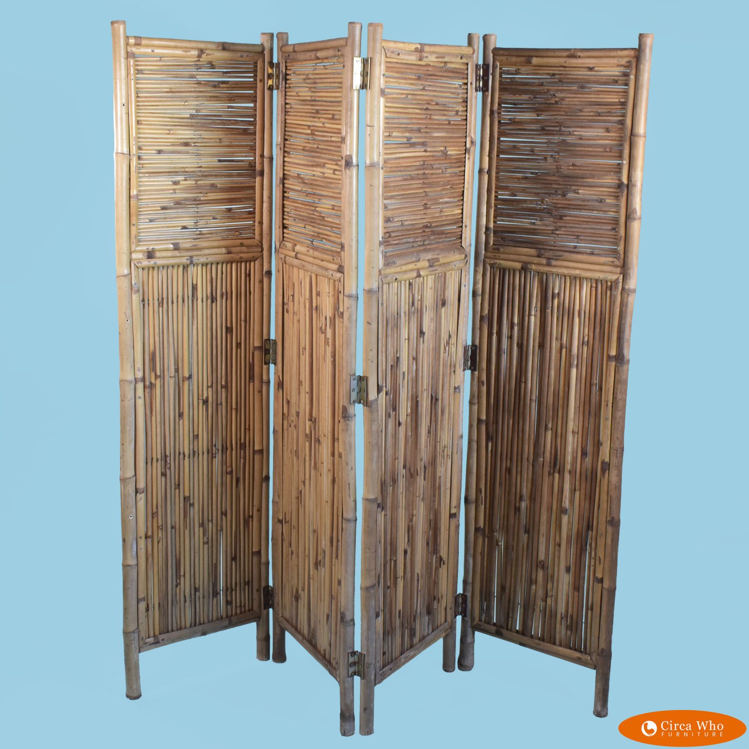 Split Bamboo Fretwork Screen | Circa Who