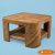 Split Bamboo Square Coffee Table | Circa Who