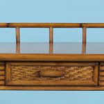 Split Bamboo Vanity Desk With Chair | Circa Who