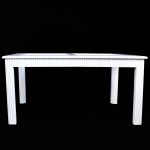 Split Rattan Extendable Dining Table | Circa Who