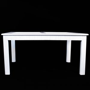 Split Rattan Extendable Dining Table | Circa Who