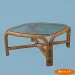 Twisted Rattan Coffee Table | Circa Who