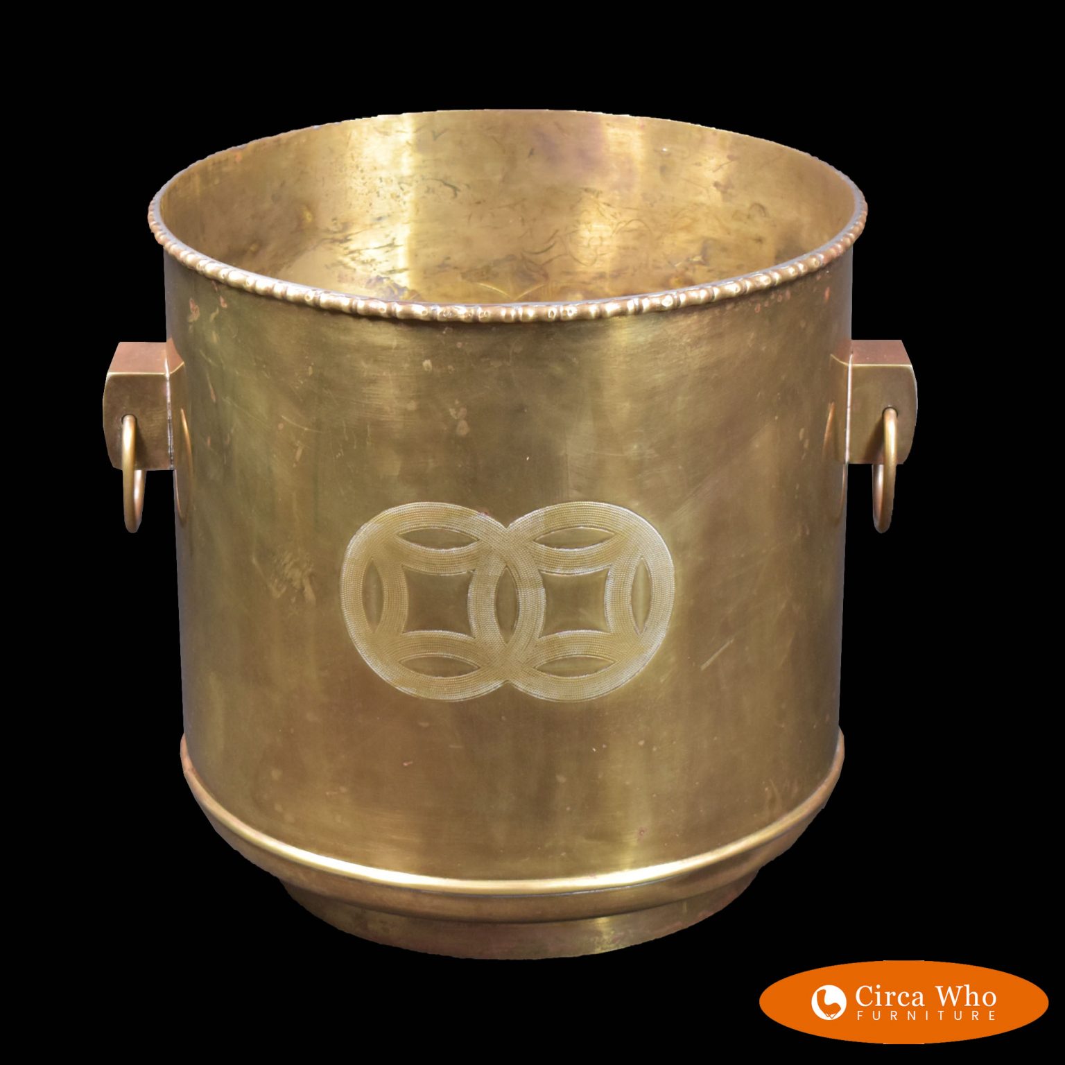 Vintage Brass Planter | Circa Who