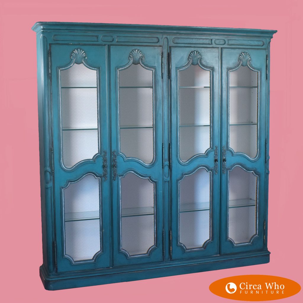 Vintage Breakfront Cabinet by Henredon | Circa Who