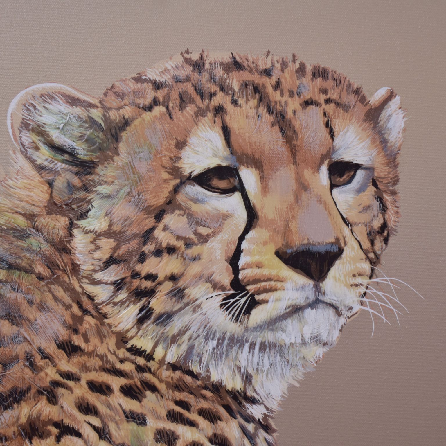 Vintage Cheetahs Painting | Circa Who