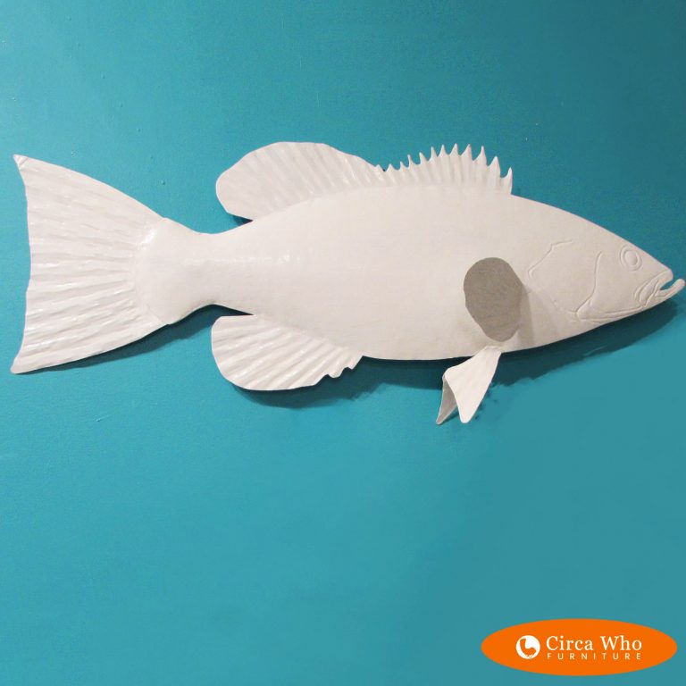 Vintage Decorative Metal Fish | Circa Who