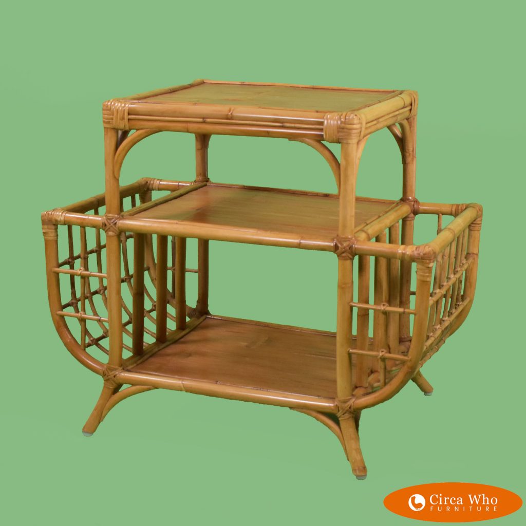 Vintage Magazine Rack/Table | Circa Who