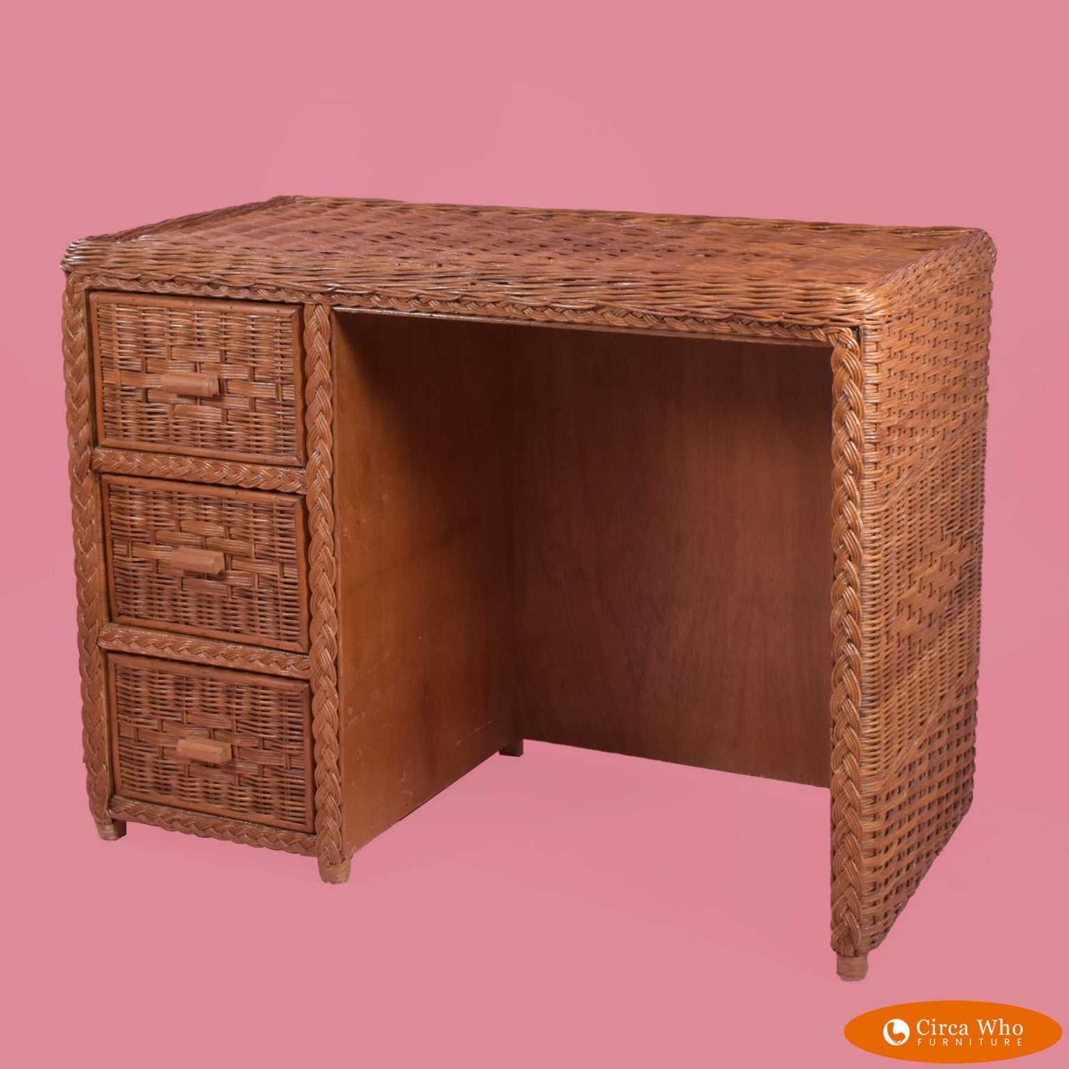 Rattan Desk | Circa Who