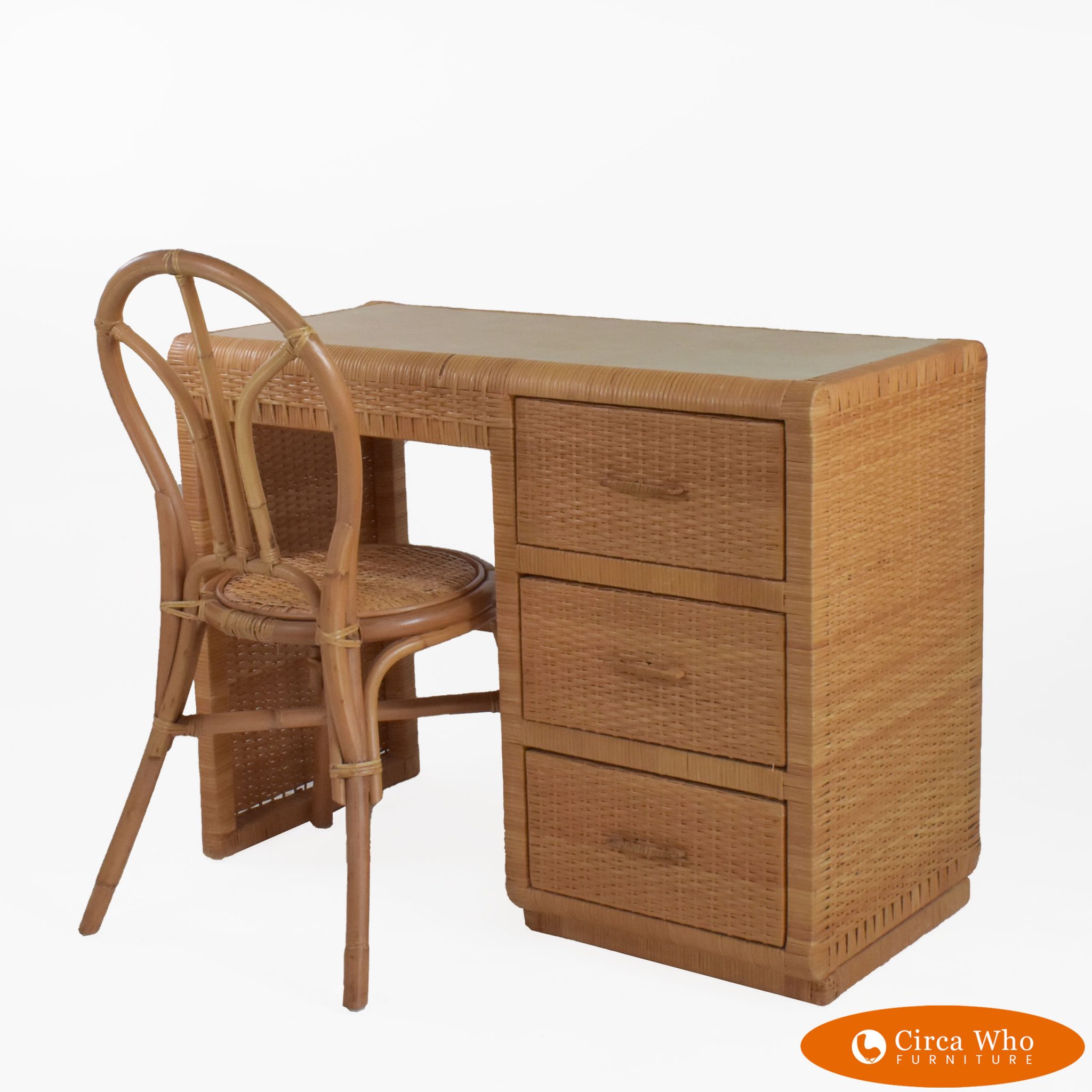 Pagoda Rattan Cabinet | Circa Who