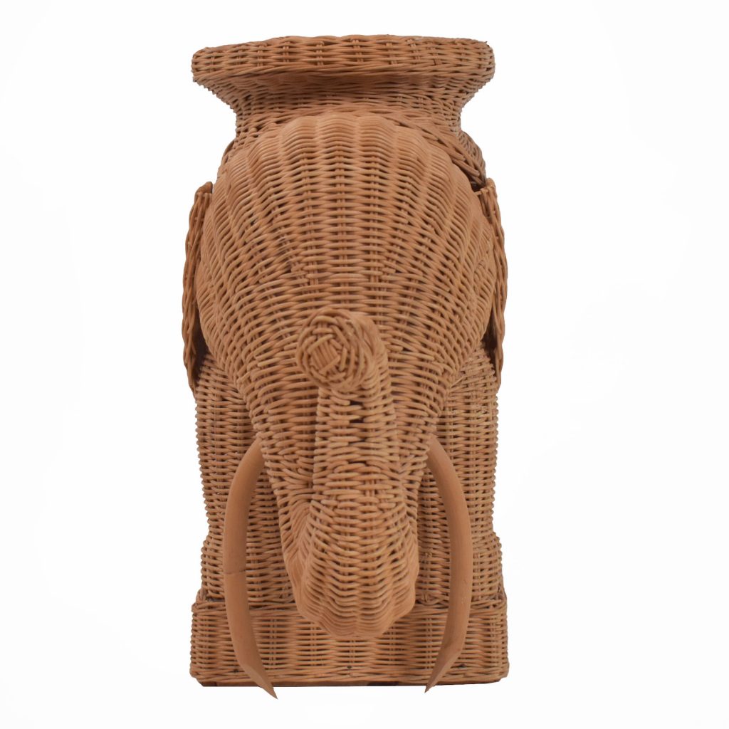 Woven Rattan Elephant Table | Circa Who