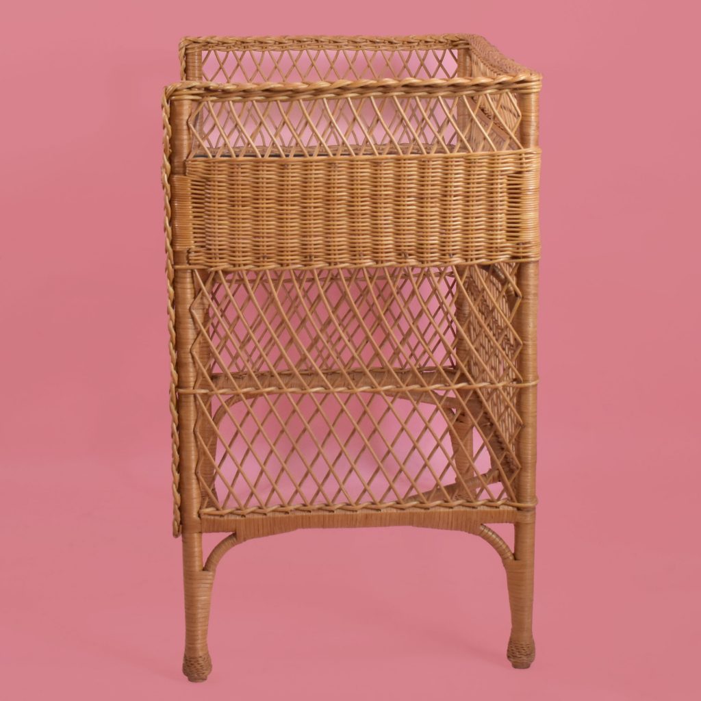 Woven Rattan Vanity Desk | Circa Who