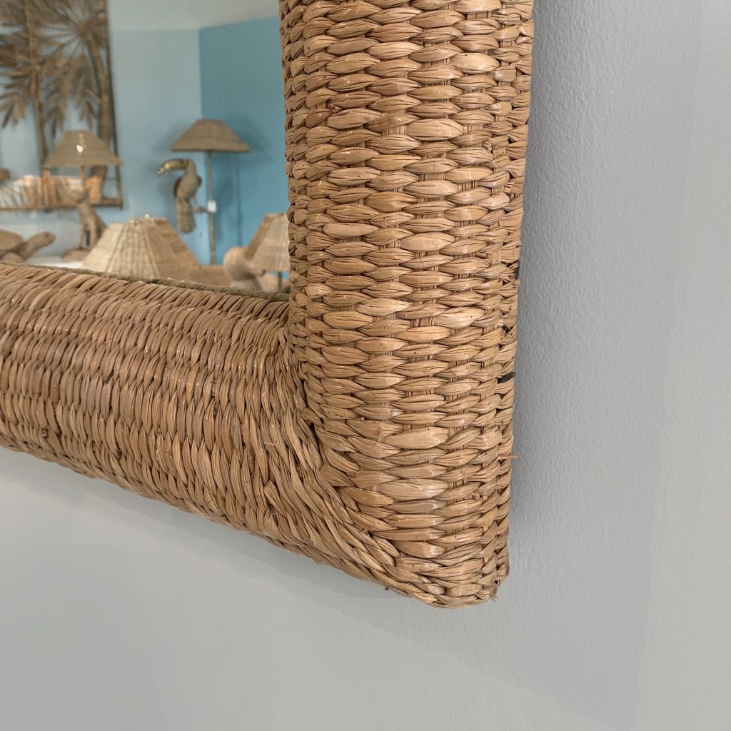 Wrapped Rattan Mirror Mario Lopez Torres | Circa Who